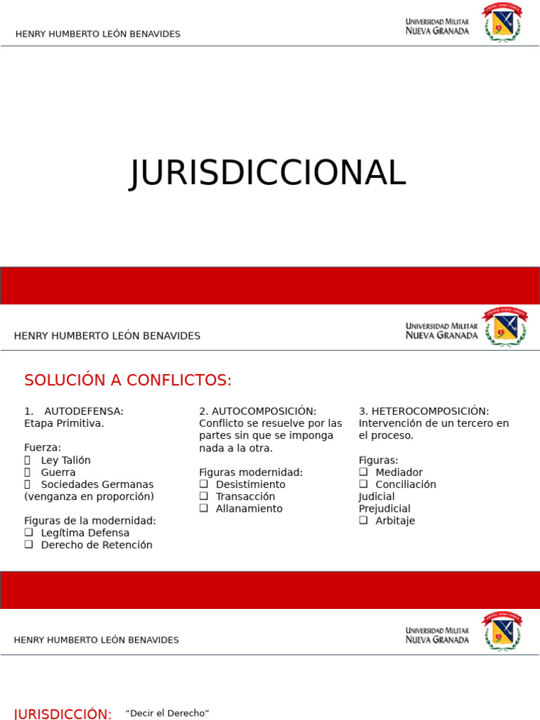 Jurisdicción y Conflictos: Henry León Benavides | PDF | Demanda ...