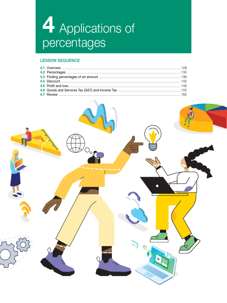 Applications of Percentages Explained | PDF | Percentage | Multiplication