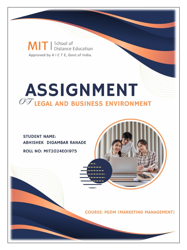 Assignment- Legal Business Environment | PDF | Legal Liability | Consideration