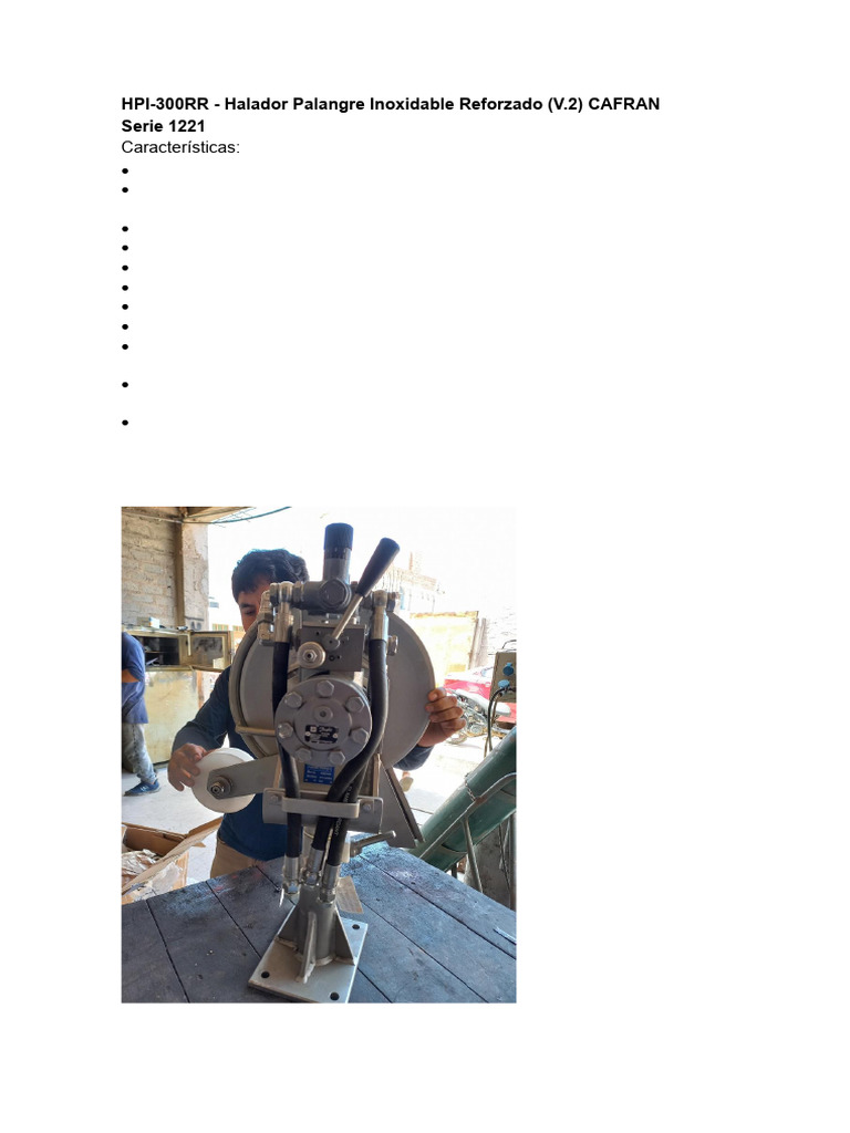 Halador Espinel Inoxidable | PDF