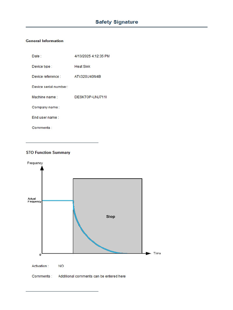 Safety Signature | PDF