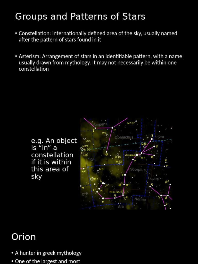 Constellations | PDF