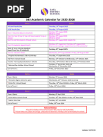 KHDA School Calendar 2025-2026 | PDF