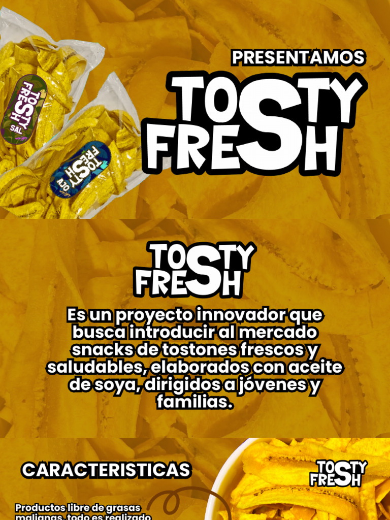 Tosty Fresh Presentaciòn | PDF