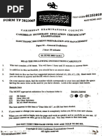 CXC Edpm Paper 1 | PDF