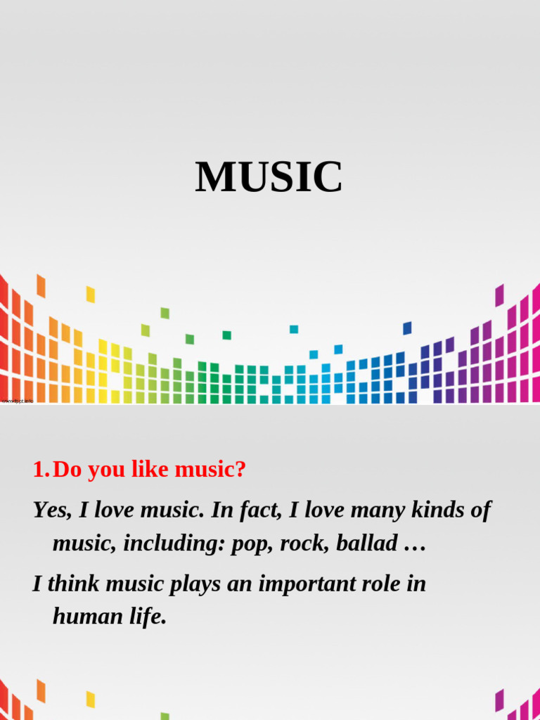 P1 - Music | PDF