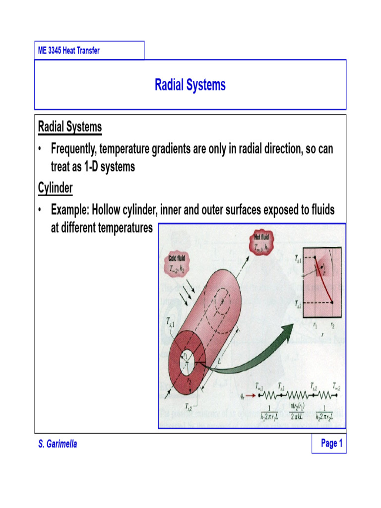 Module 04 Radial Systems | PDF | Thermal Insulation | Thermal Conduction