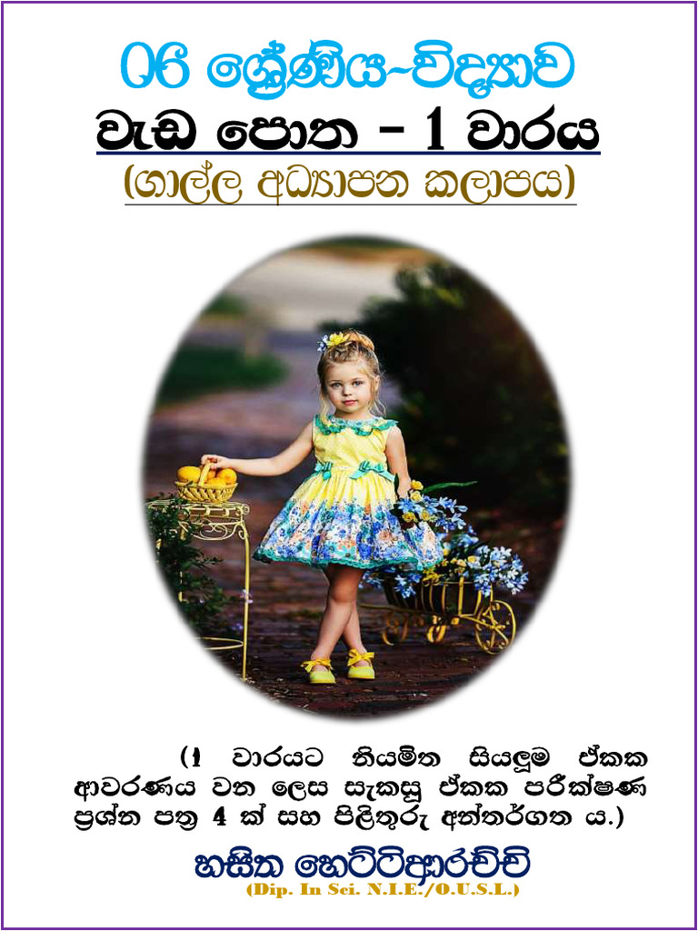 Grade 06 Science Workbook | PDF