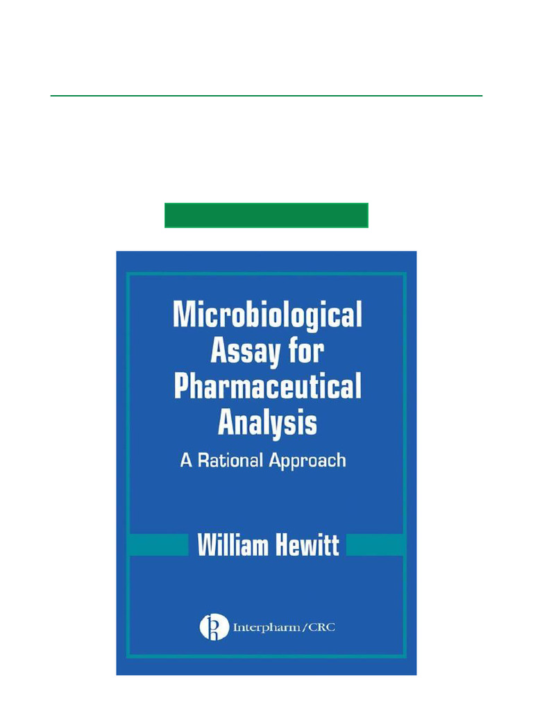 Microbiological Assay for Pharma Analysis | PDF