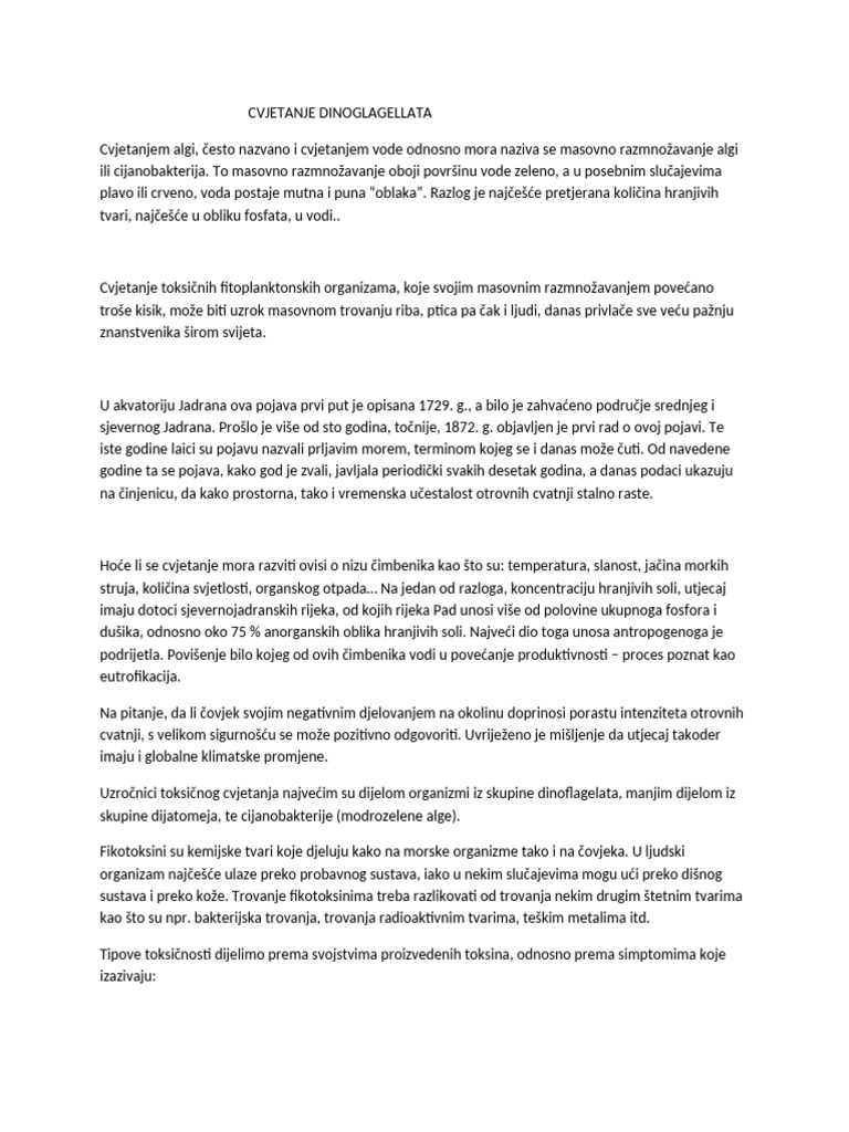 CVJETANJE DINOG-WPS Office | PDF