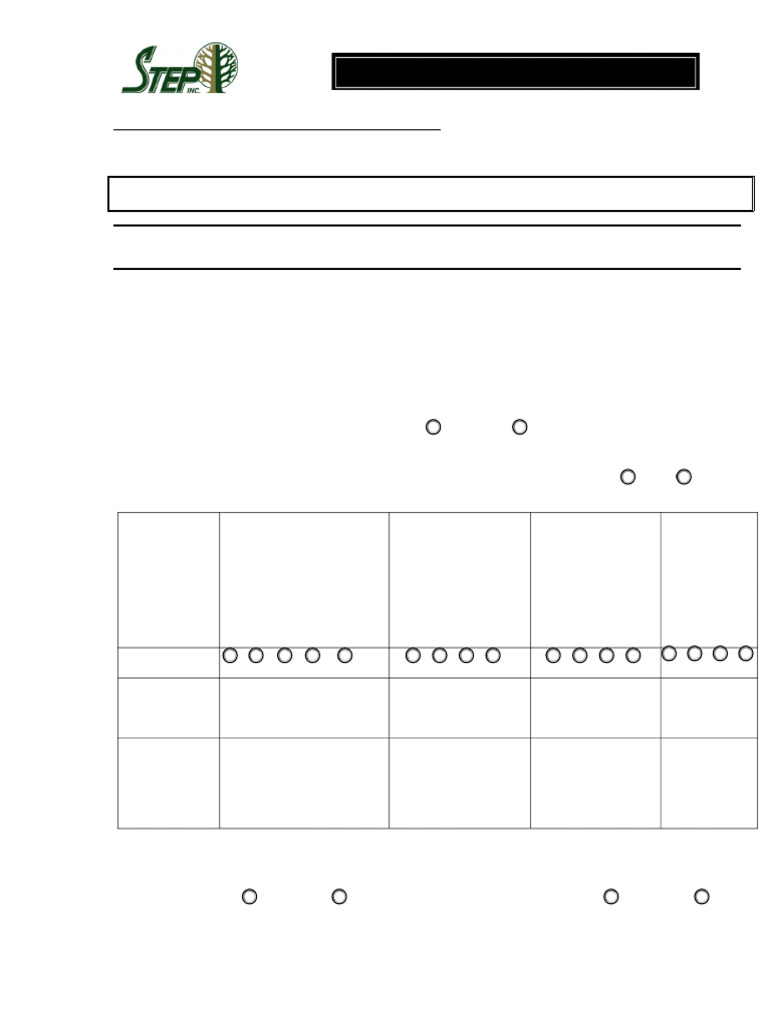 STEP Inc. Employment Application Form | PDF | E Verify | Race And ...