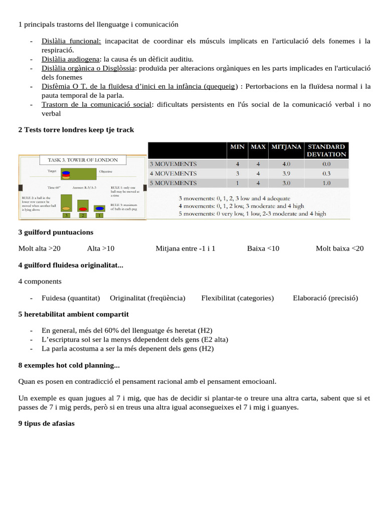 Possibles Preguntes Curtes Examen | PDF