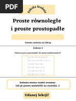 Proste Prostopadle W Przestrzeni | PDF