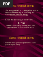 Rubber Band Energy: Kinetic & Potential | PDF | Elasticity (Physics ...