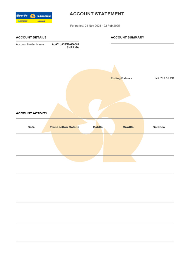 AccountStatement - 22-02-2025 16 - 04 - 15 | PDF | Debit Card | Debits ...