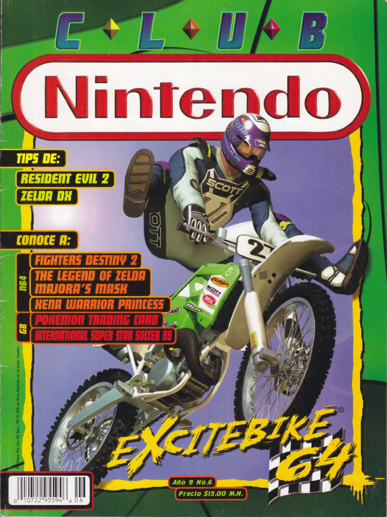 Club Nintendo Año 09 Nº 06 (México) | PDF | Nintendo
