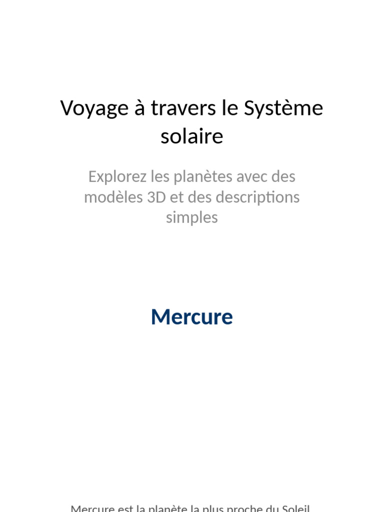 SolarSystem 3D Morph Planets FR | PDF