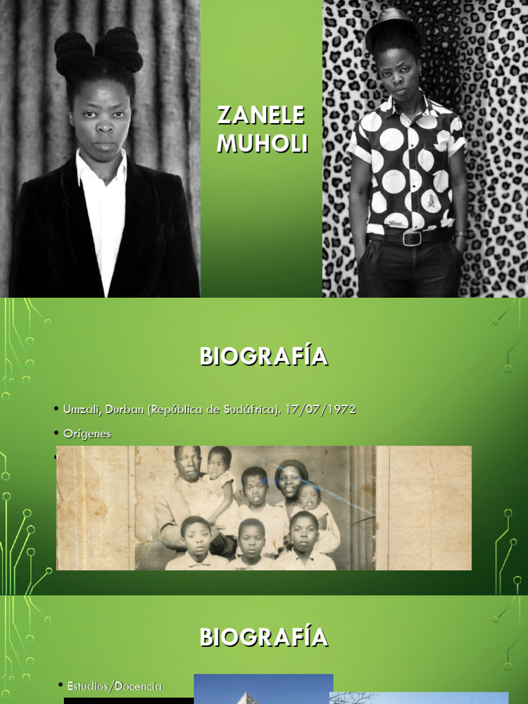 Zanele Muholi: Activismo y Biografía | PDF