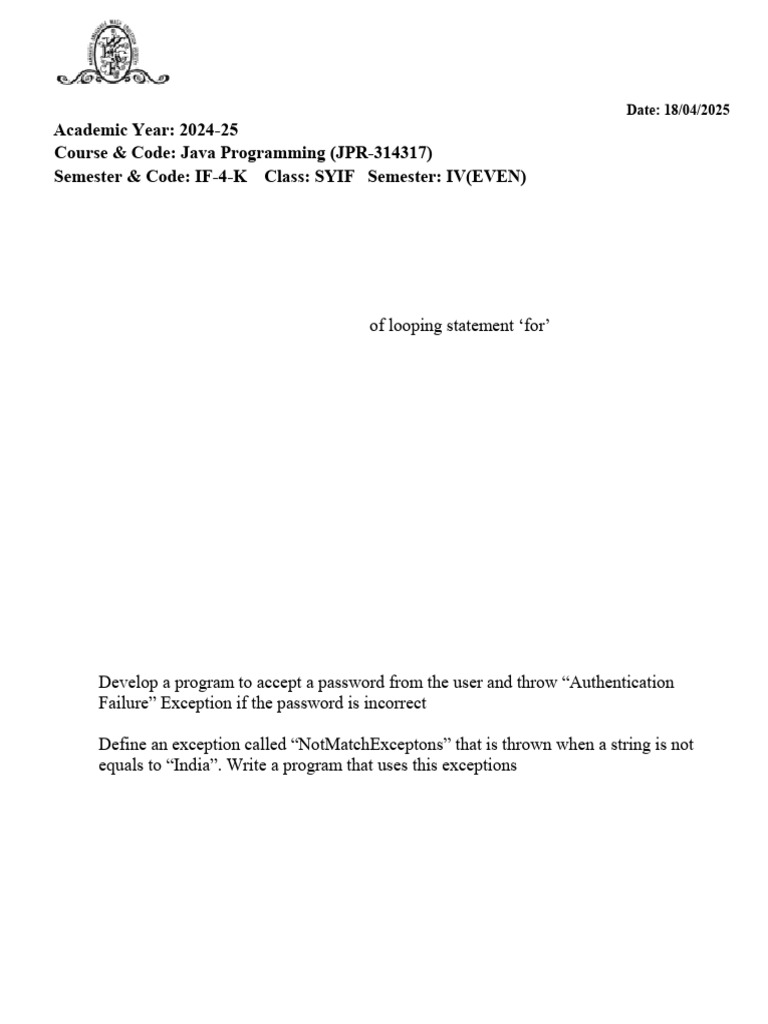 JPR Question Bank For MSBTE Practcal Exam | PDF | Computer Programming ...