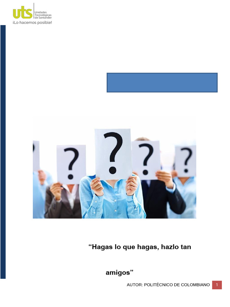 Unidad 2. Parte 1 | PDF | Calidad (comercial) | Business