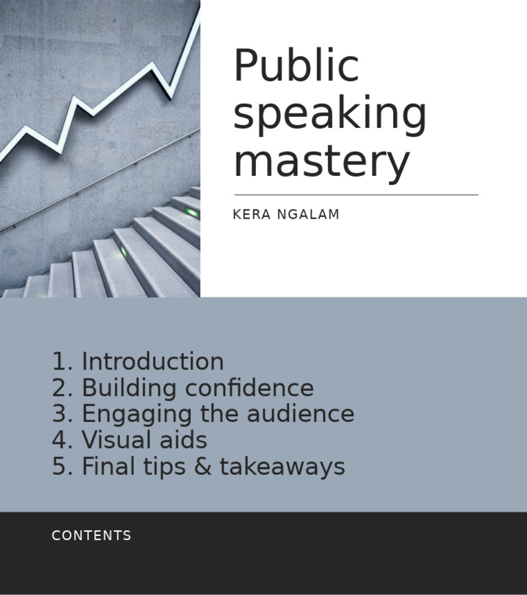Public Speaking Mastery | PDF
