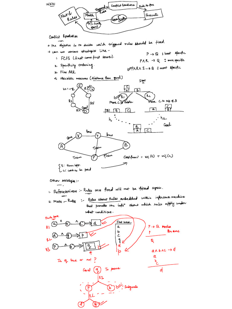 AI Lec ForwardBackwardChaining | PDF