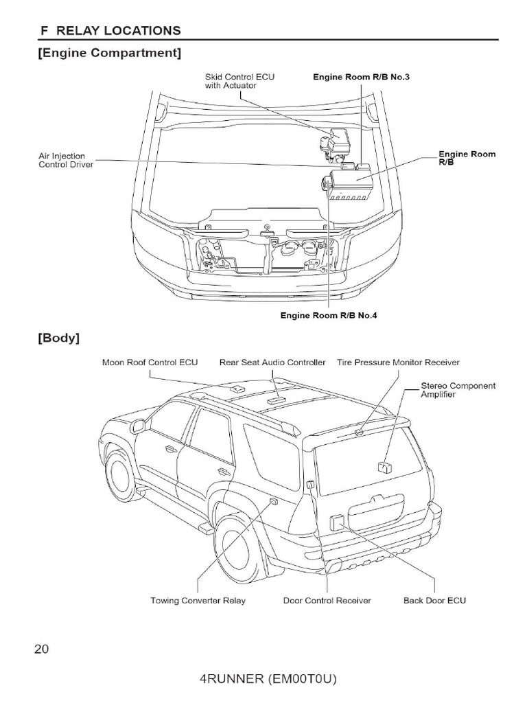 2006 TOYOTA 4RUNNER RELAY | PDF