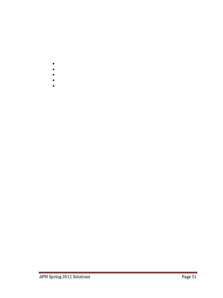 APM Spring 2012 Q16 Solution | PDF | Stocks | Investing