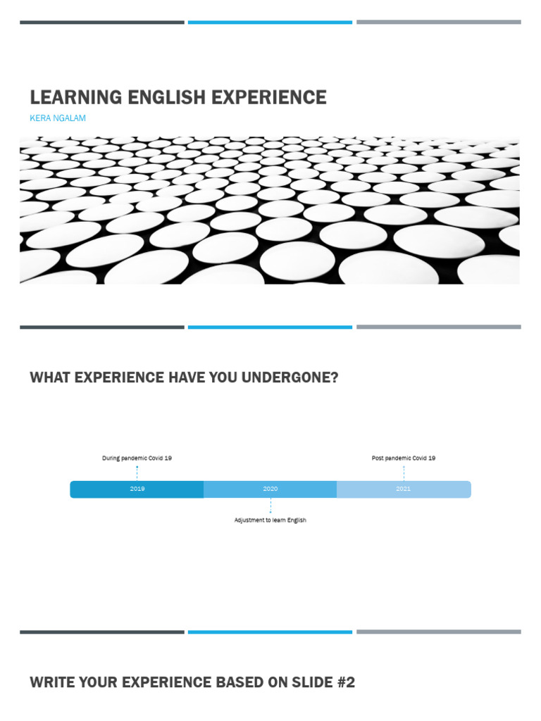 Learning English Experience | PDF