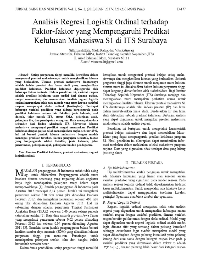 15995-ID-analisis-regresi-logistik-ordinal-terhadap-faktor-faktor-yang-mempengaruhi-predi | PDF