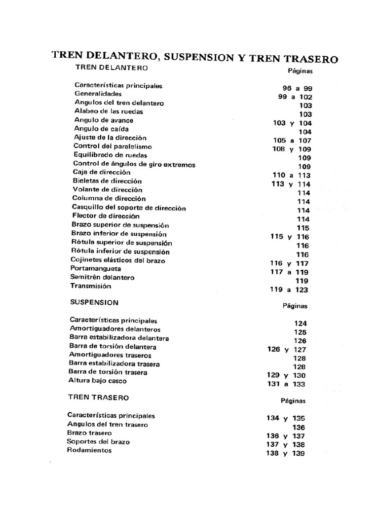 Manual Taller Renault 6 - Tren Del-Tras-Suspension | PDF