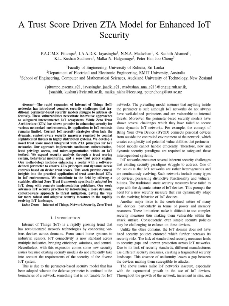 IEEE Conference LaTeX Template 7 9 18 | PDF | Computer Security | Security