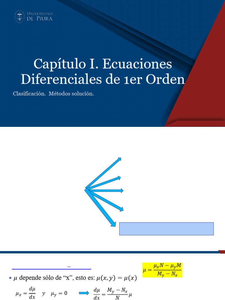 20250327_Cap1 | PDF | Ecuaciones | Ecuaciones diferenciales