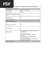 CDSL Charges and Fee Structure Guide | PDF | Debits And Credits ...
