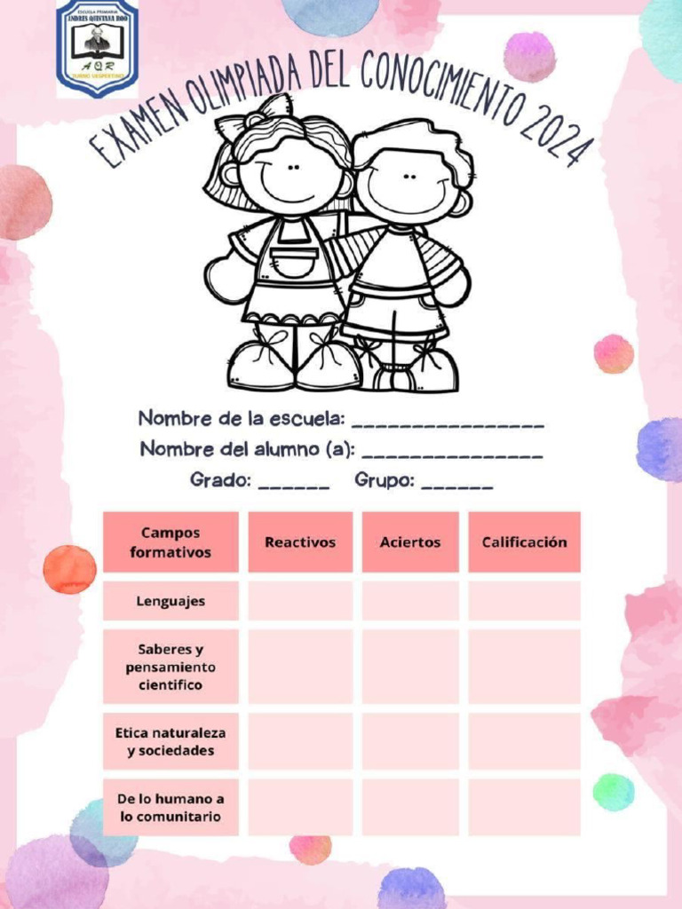6° Olimpiada 24-25 No Respuestas | PDF | Desastres naturales | Trabajo infantil