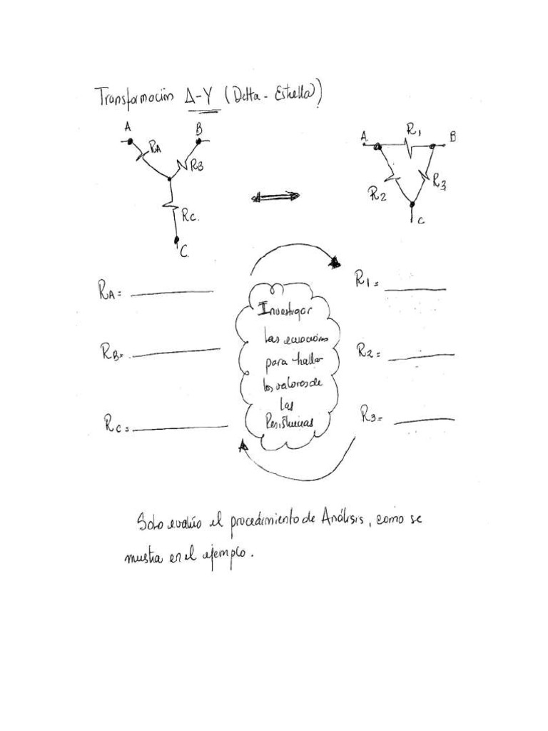 TransformaciÃ N Delta-Estrella | PDF