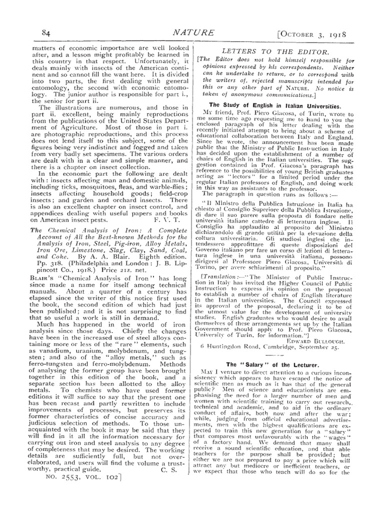 The Chemical Analysis of Iron A Complete Account of All The Best-Known ...