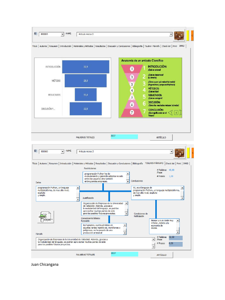 Juan Chicangana Micros | PDF
