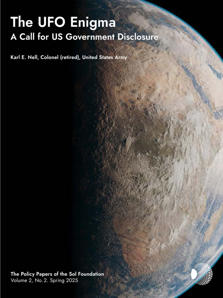 The UFO Enigma - Sol Foundation | PDF | Unidentified Flying Object