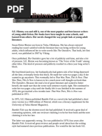 The Outsiders Timeline | PDF