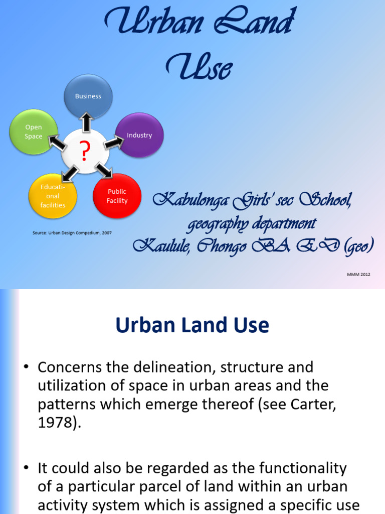 Urban Land Use Models Explained | PDF | Space | Urban Planning
