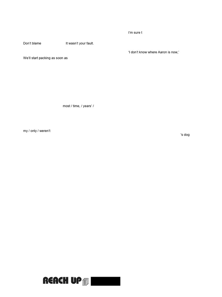 End-of-Year 1 Test: Grammar & Vocabulary | PDF