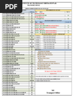 Bus Schedule | PDF | Bus | Transport