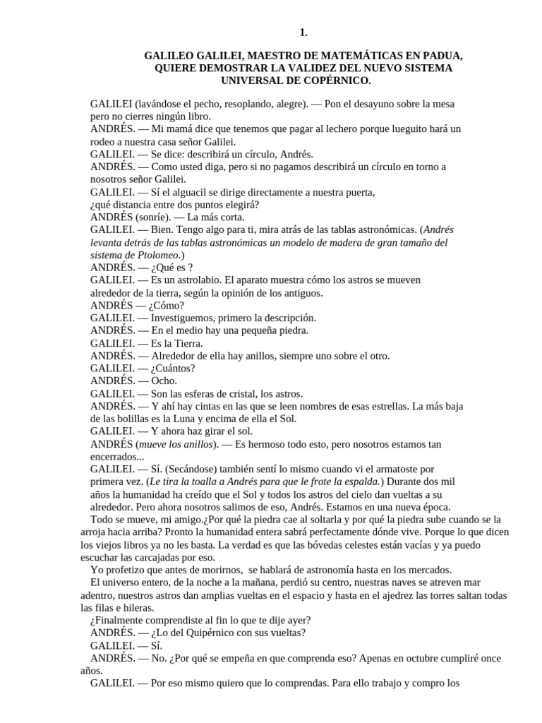 Galileo Completofinal | PDF | Aristóteles | Astronomía