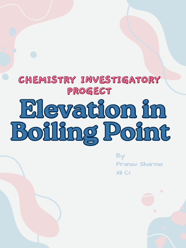 Pink and Blue Aesthetic Poster PDF | PDF | Boiling | Thermodynamics