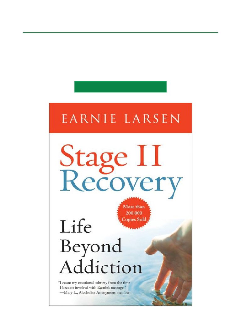 (PDF Ebook) Stage II Recovery Life Beyond Addiction Full Download | PDF