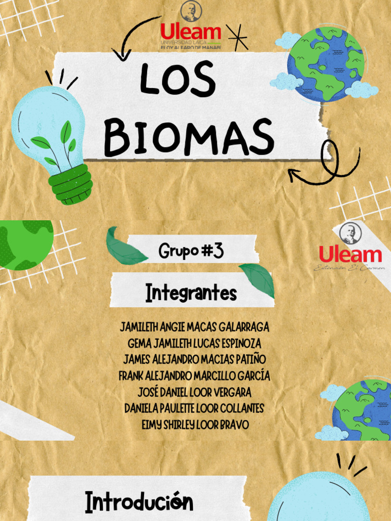 Clasificación y importancia de los biomas | PDF | Clima | Zona tropical