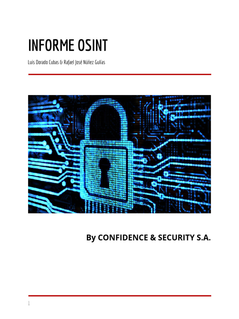 Osint 1 | PDF | Contraseña | Suplantación de identidad