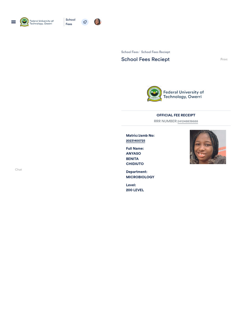 FUTO SM Core Portal | PDF