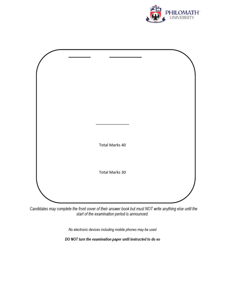 Second Term Exam COS 102 | PDF | Algorithms | Computer Programming